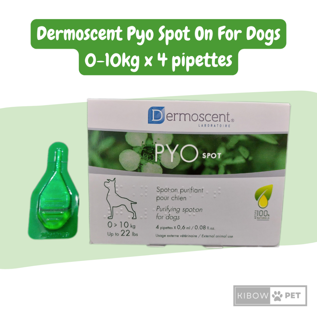 Dermoscent Pyo Spot on For Dogs (4 pipettes per box) | Shopee Malaysia