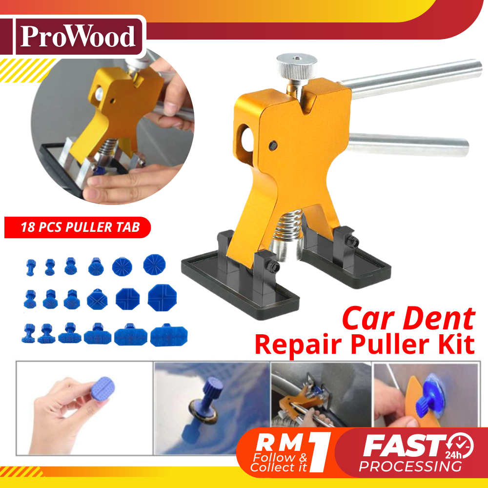 Car Body Paintless Dent Lifter Repair Tool 18 Pcs Puller Tabs Dent ...