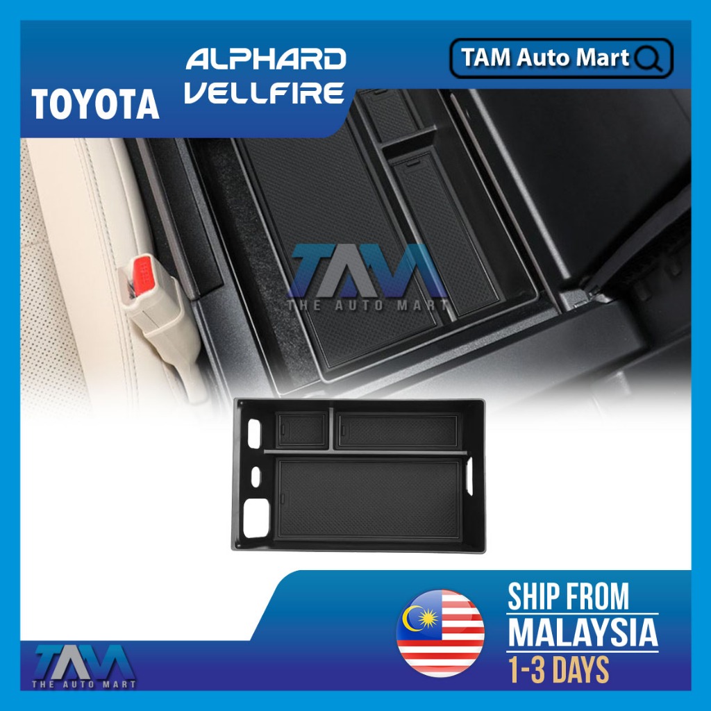 Toyota Alphard Vellfire 2024-2025 AH40 AGH40 Center Storage Box Coin ...