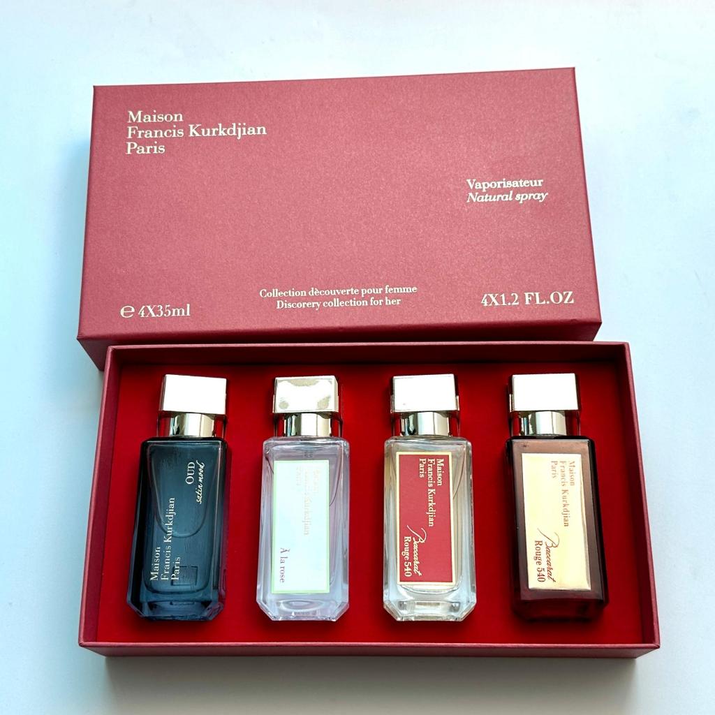 (ORI) MFK 4IN1 SET 4X35ML RED BOX ( FOR UNISEX ) | Shopee Malaysia