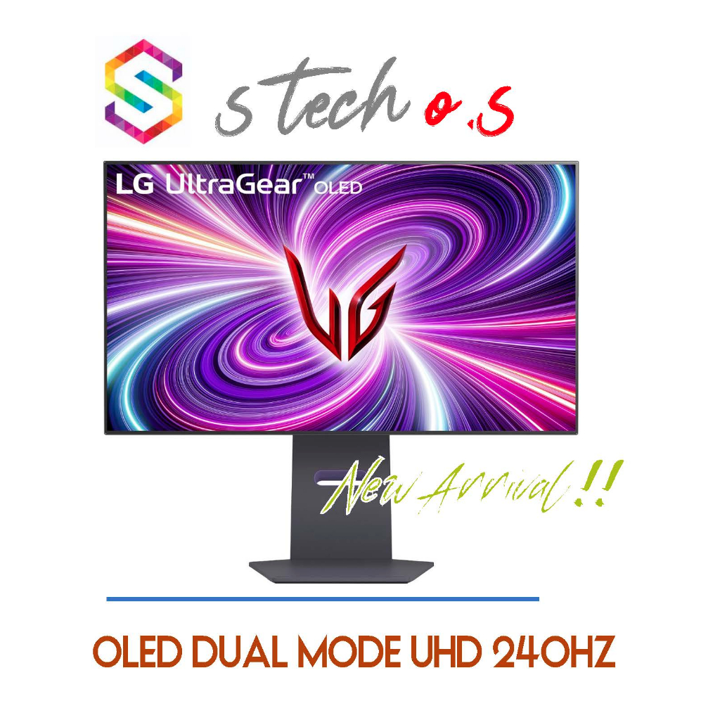 LG 32GS95UE-B 32" UltraGear™ OLED Dual Mode | UHD 240Hz, FHD 480Hz Gaming Monitor [ready stock ...