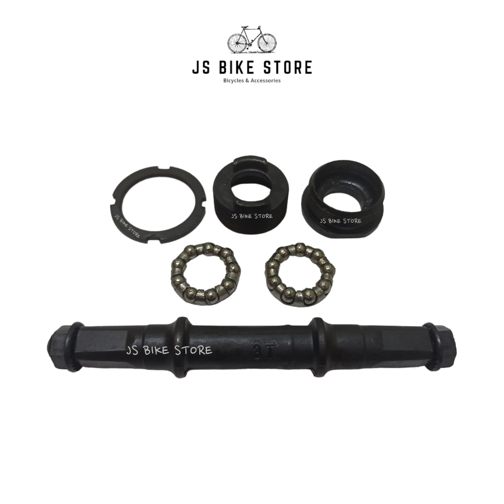 3T Aci tengah crank bottom bracket axle shaft bicycle mangkuk BB cup ...