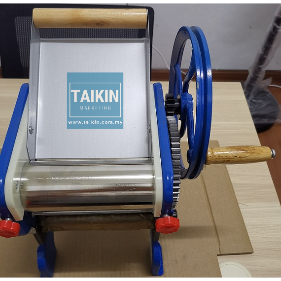 Manual Noodle Machine Dough Sheeter Cutter Roller 150mm with 2 Blades ...