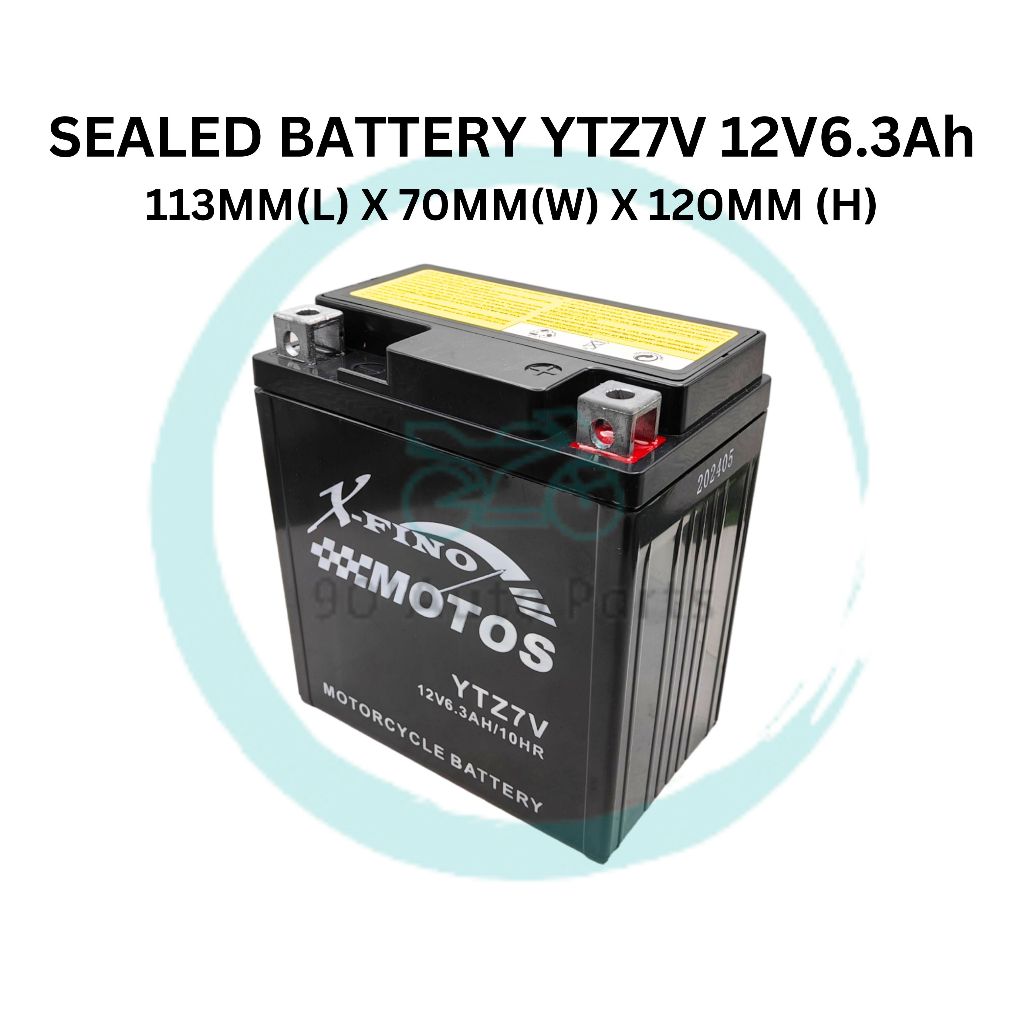 YTZ7 V YTZ7V SEALED BATTERY MOTOR YAMAHA NVX 155 V1 V2 NMAX 155 V1 V2 ...
