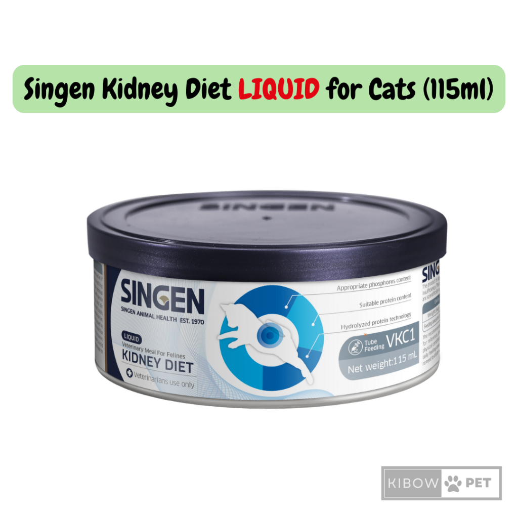 Singen Kidney Diet for Cats (Liquid - 115ml) | Shopee Malaysia