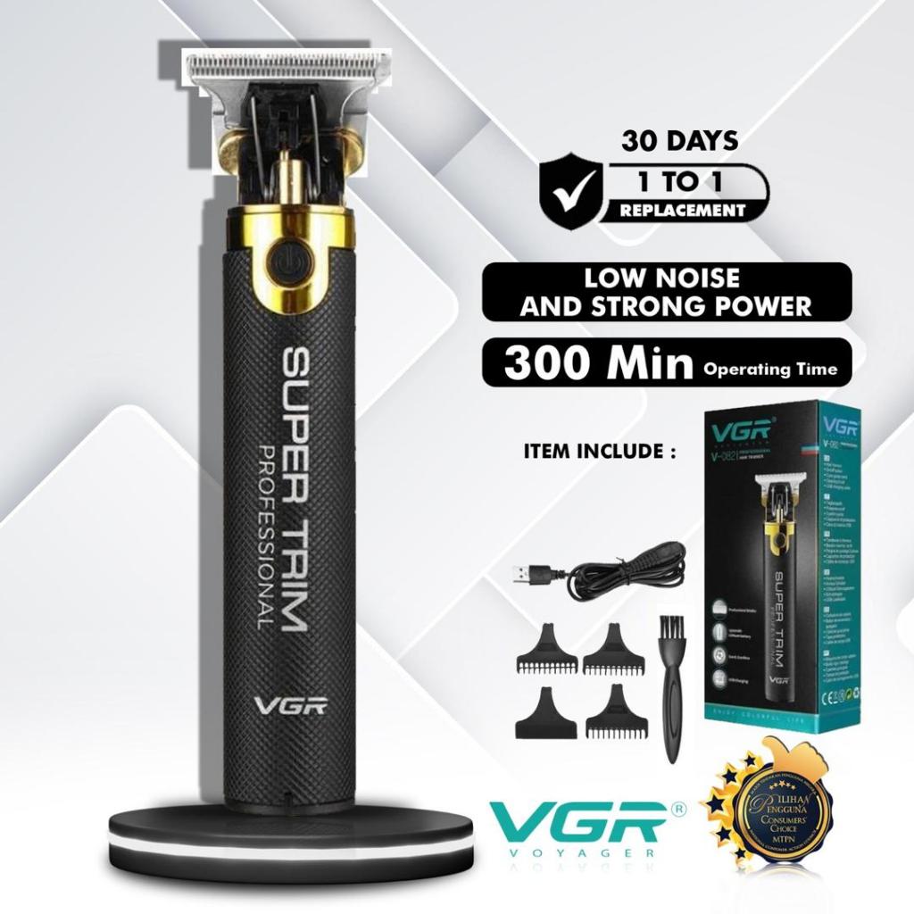 VGR Super Large Battery Hair Trimmer SUPER TRIM Trimmer Runtime Clipper ...