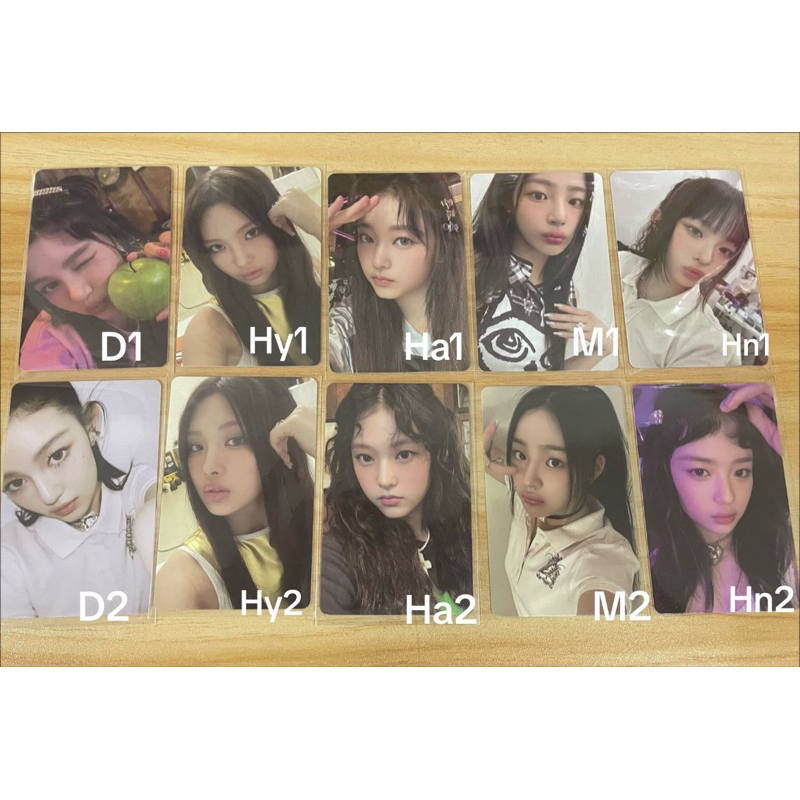 NewJeans - Official Photocard 2nd Ep [ Get Up ] Weverse album | Shopee Malaysia