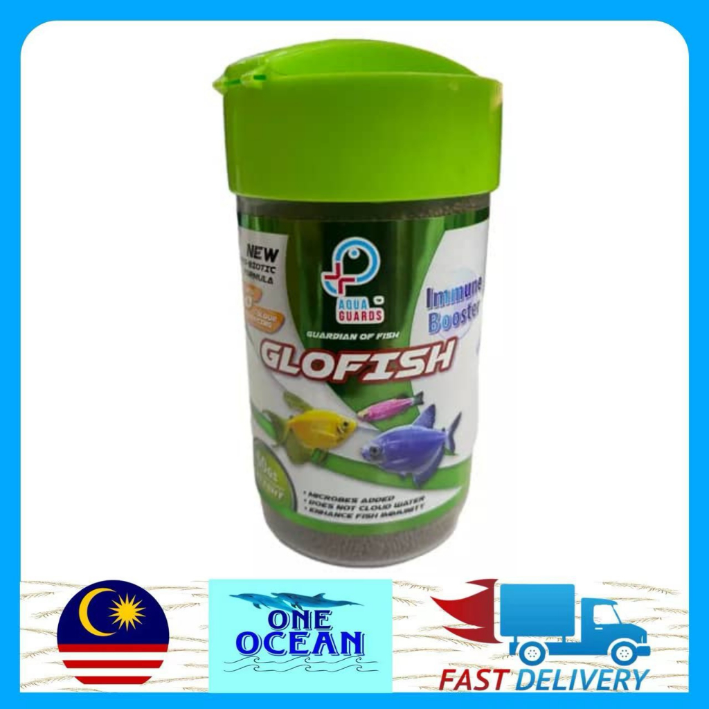 AQUA GUARDS GLOFISH TROPICAL FISH FOOD - 50G AquaGuard pallet dedak ...