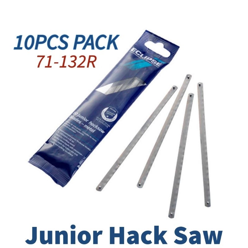 10PCS PACK ECLIPSE JUNIOR HACKSAW BLADE/COPING SAW BLADE | Shopee Malaysia