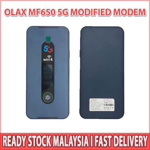 OLAX MF650 MODIFIED MODEM 5G MIFI WIFI6 5000mAh | Shopee Malaysia