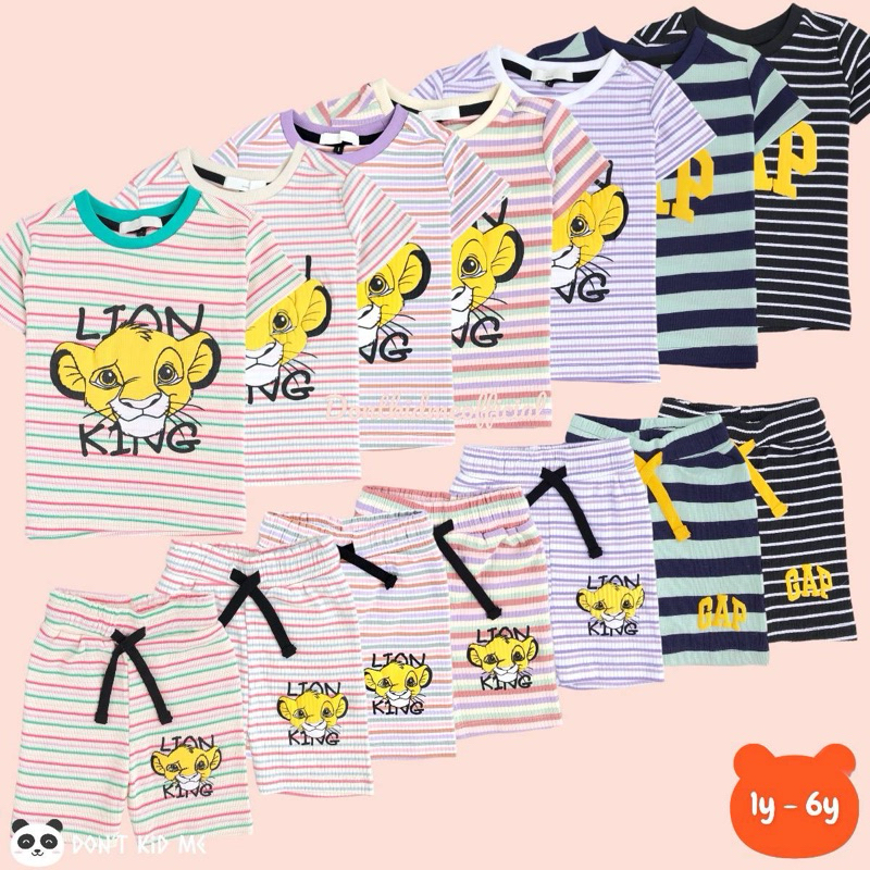 [SIZE: 1Y - 6Y] HM Kids Boys PREMIUM Playset Tshirt & Pants Set ...