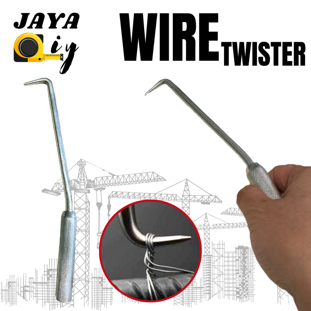 QUALITY 10" WIRE TWISTER / PENGIKAT DAWAI BESI / TWISTER PULL TIE WIRE ...