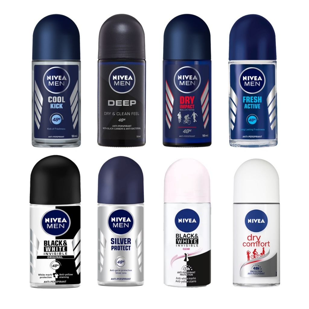 NEW! Nivea DEEP AMAZONIA ROLL-ON For Men 50ml | Shopee Malaysia