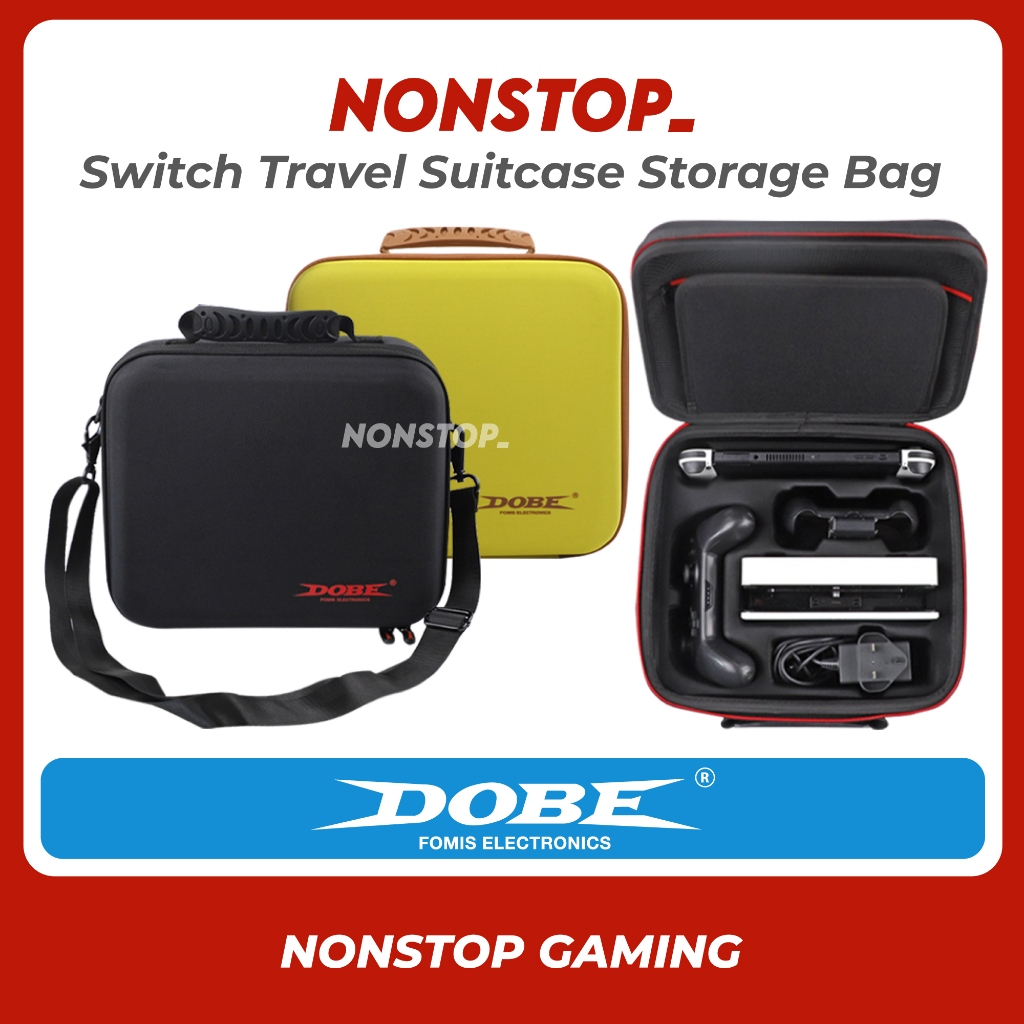 DOBE Switch OLED / V2 Bag Travel Suitcase Storage Bag Nintendo Switch Protective Bag TNS-1898B ...