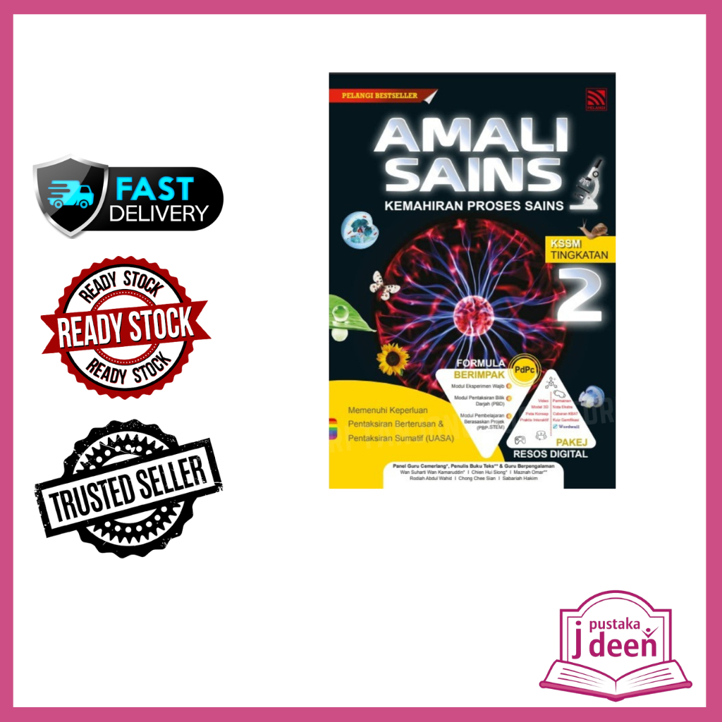 JDEEN BUKU LATIHAN TINGKATAN 2 - AMALI SAINS | Shopee Malaysia