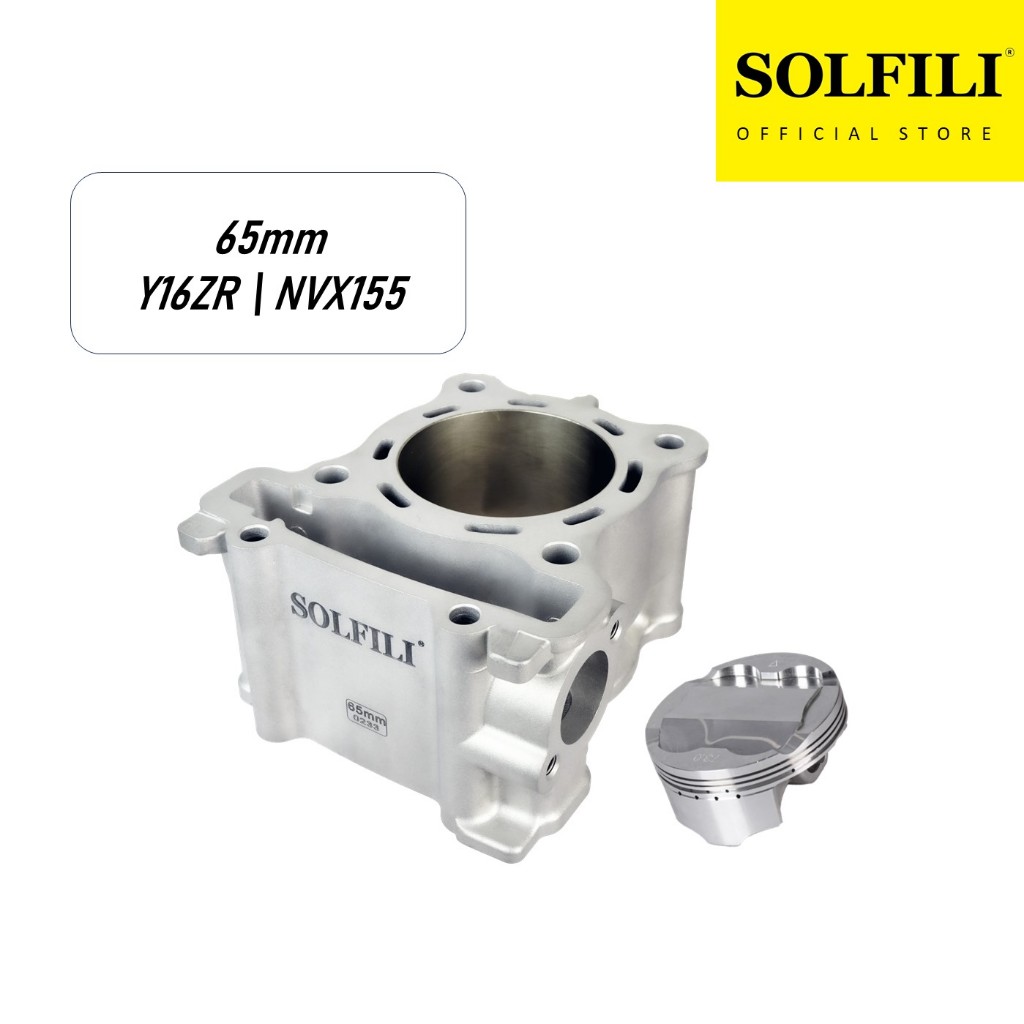 SOLFILI 65MM Street Peformance Cylinder Block LC135/Y15ZR.Y16ZR/NVX155 ...