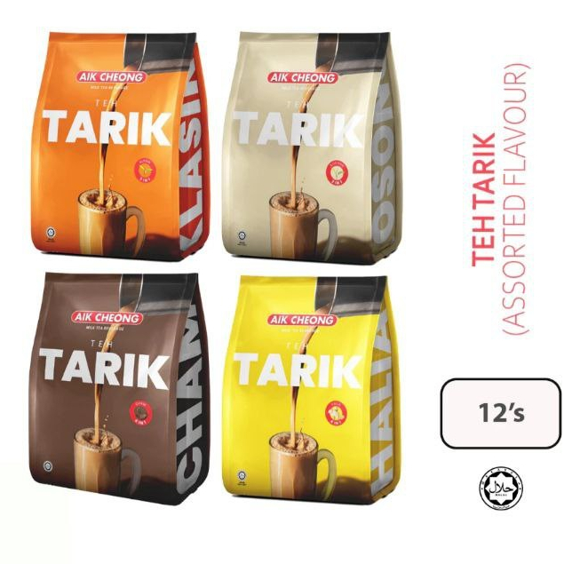 Aik Cheong Teh Tarik Klasik Cham Halia Kosong 12 Sachet Shopee Malaysia
