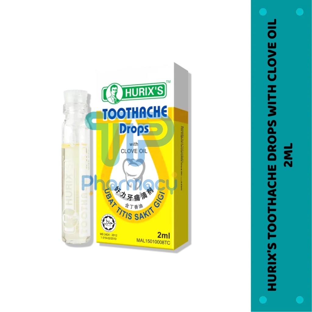 HURIX'S TOOTHACHE DROPS WITH CLOVE OIL 2ML | Shopee Malaysia