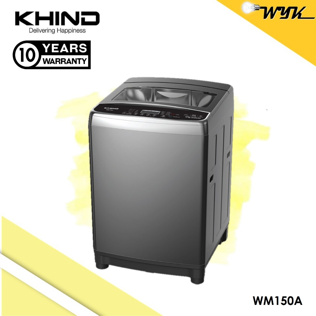 Khind 15KG Fully Auto Washing Machine WM150A | Shopee Malaysia