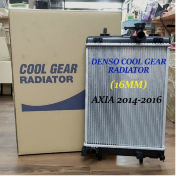 DENSO COOL GEAR RADIATOR TANGKI AIR PERODUA AXIA 2014-2016 (AUTO ...