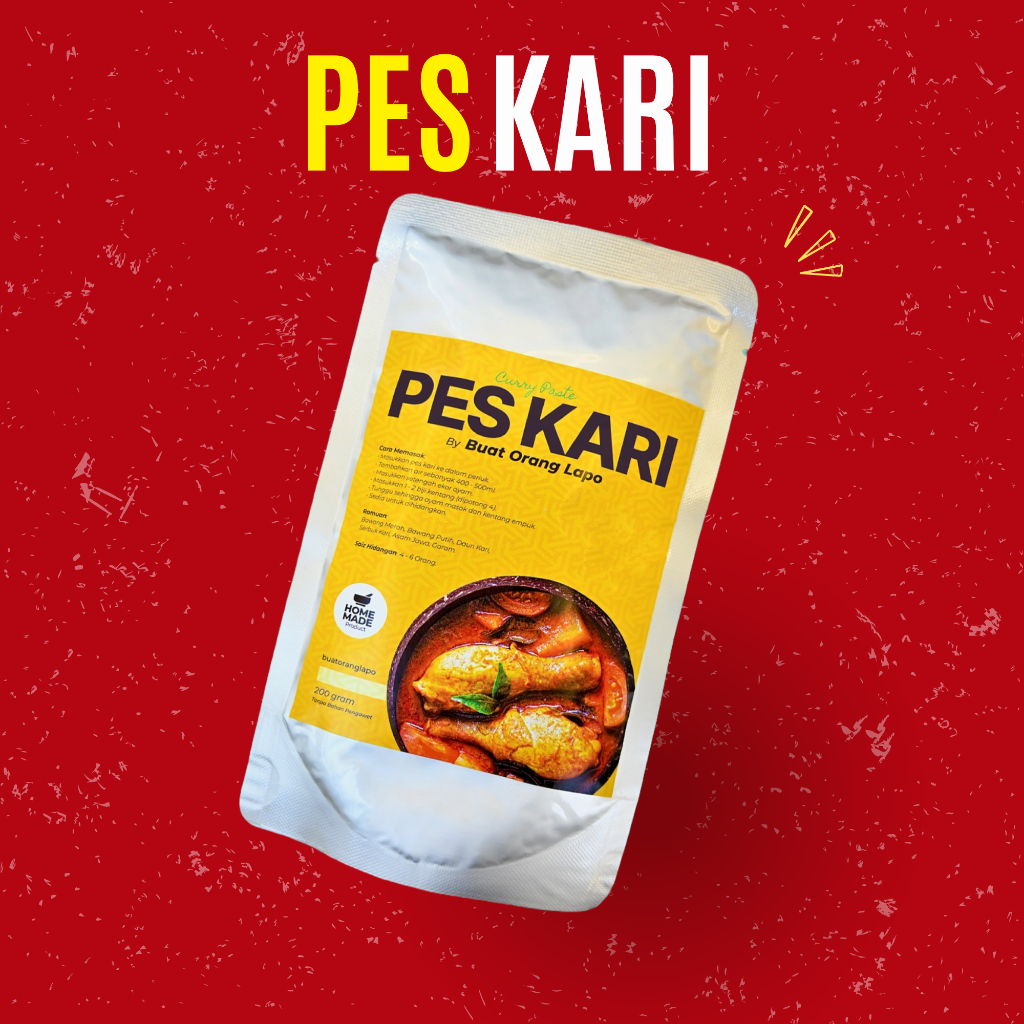 Pes Kari Kaw by Buat Orang Lapo surrr | Curry Paste | Pes Segera | Pes ...