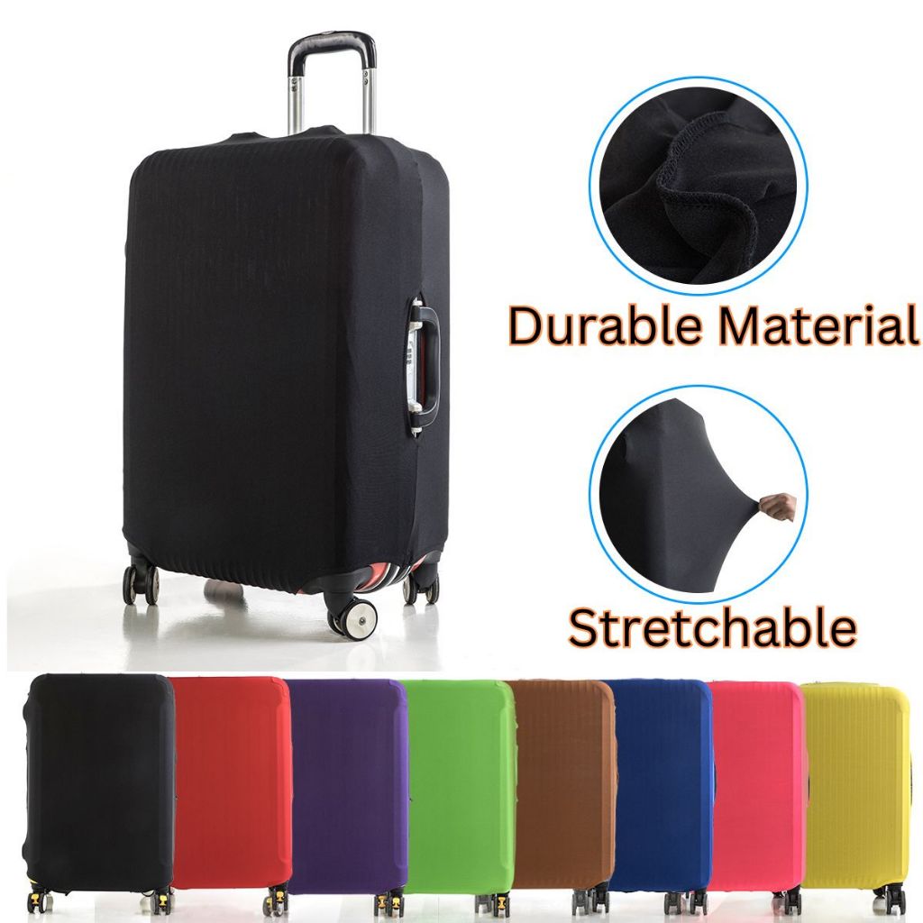 Travel Luggage Protector Cover Anti-Scratch Cover Sarung Luggage Dust ...