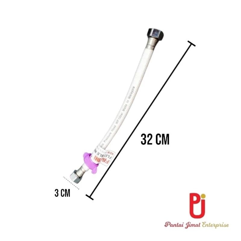 Paip Fleksibel PVC 12" 18"/Hos Air/12" 18" PVC Flexible Hose/Flexible ...