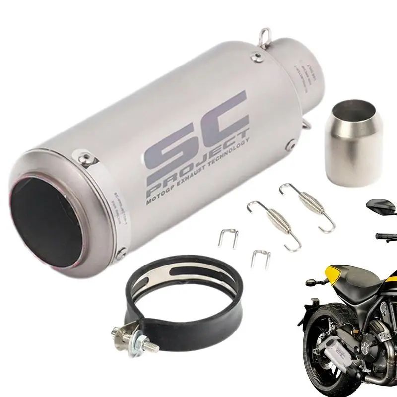 Motorcycle Exhaust Pipe SC Projects Slip On Exhaust Stainless Steel ...