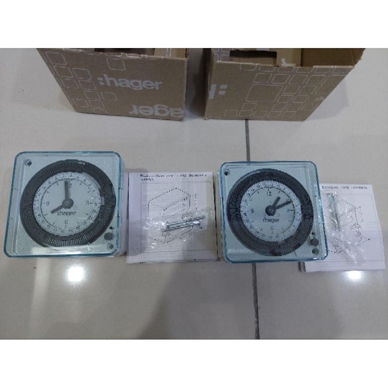 Hager Timer Switch 2 pcs (Brand New) | Shopee Malaysia