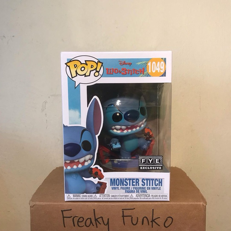 Funko Pop Disney Lilo &Stitch- Monster Stitch (FYE exclusive) | Shopee ...