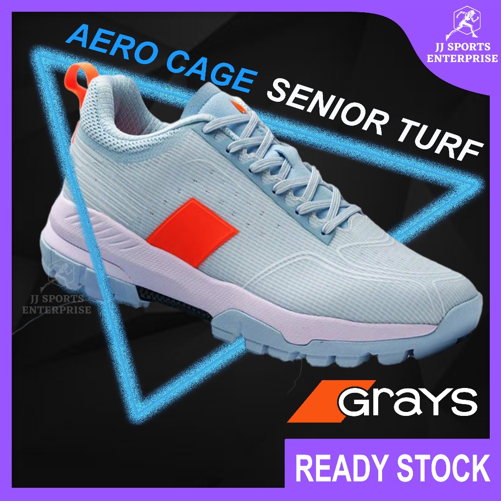 Grays Aero Cage Hockey Shoes Kasut Hoki Turf Shoe Hockey Shoe Sky ...