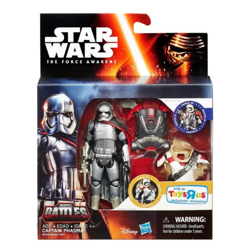 Hasbro Star Wars: The Force Awakens - Captain Phasma Armor Up (Toys'R ...