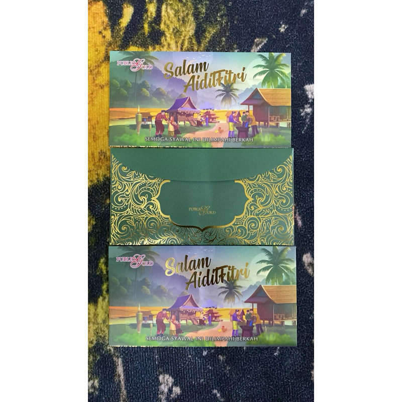 SAMPUL RAYA PUBLIC GOLD 2024 | Shopee Malaysia