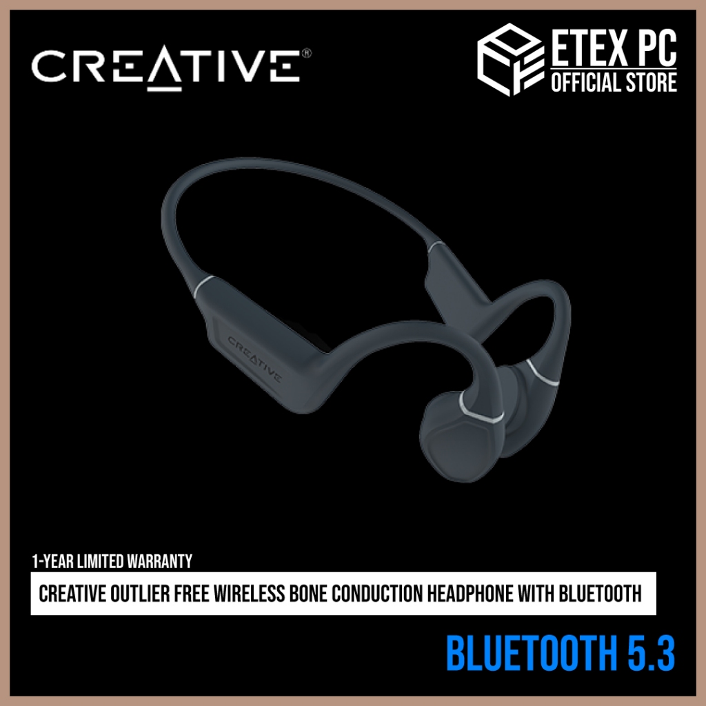 Creative Outlier Free Wireless Bone Conduction Headphone With Bluetooth ...