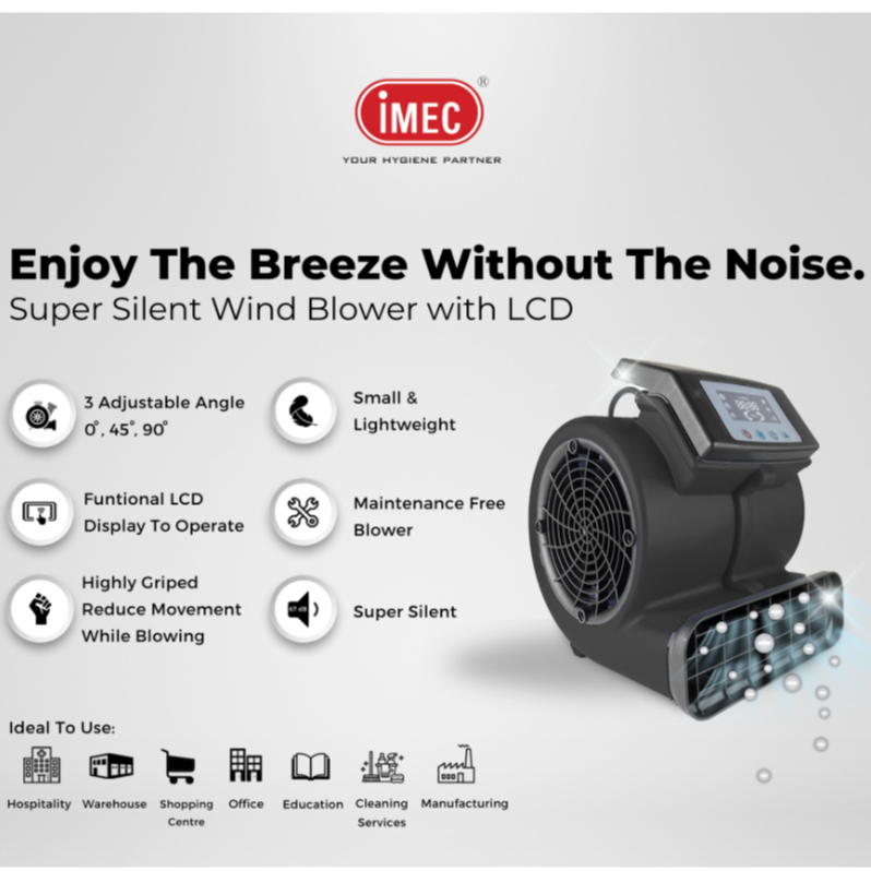 201-334 iMEC i-Black Pro – Super Silent Wind Blower With LCD + Timing ...