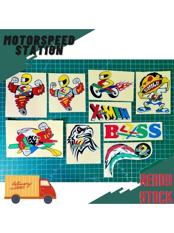 Sticker Cutting Reflective Benetton Pangkah/Helang Xmen Budak Jahat ...