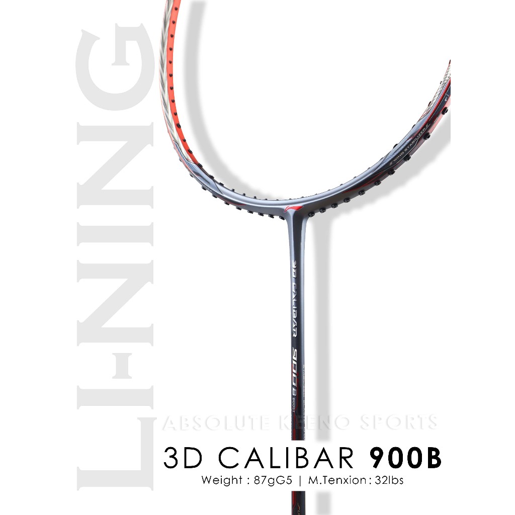 Li-Ning 3D CALIBAR 900B Badminton Racket | Shopee Malaysia