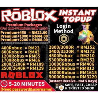Buy robux roblox Online With Best Price, Jun 2024 | Shopee Malaysia
