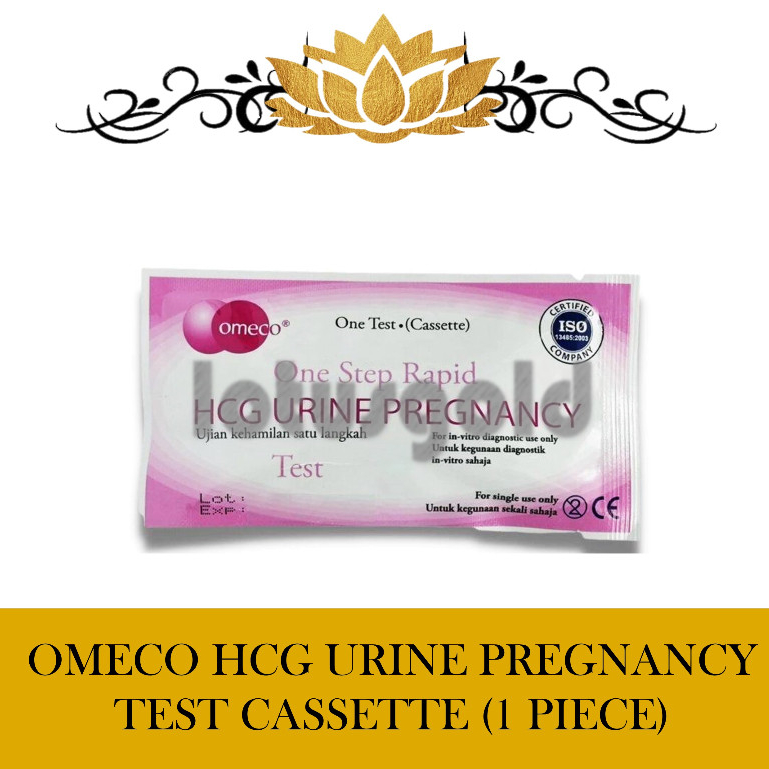 OMECO HCG URINE PREGNANCY TEST CASSETTE (1 PIECE) | Shopee Malaysia