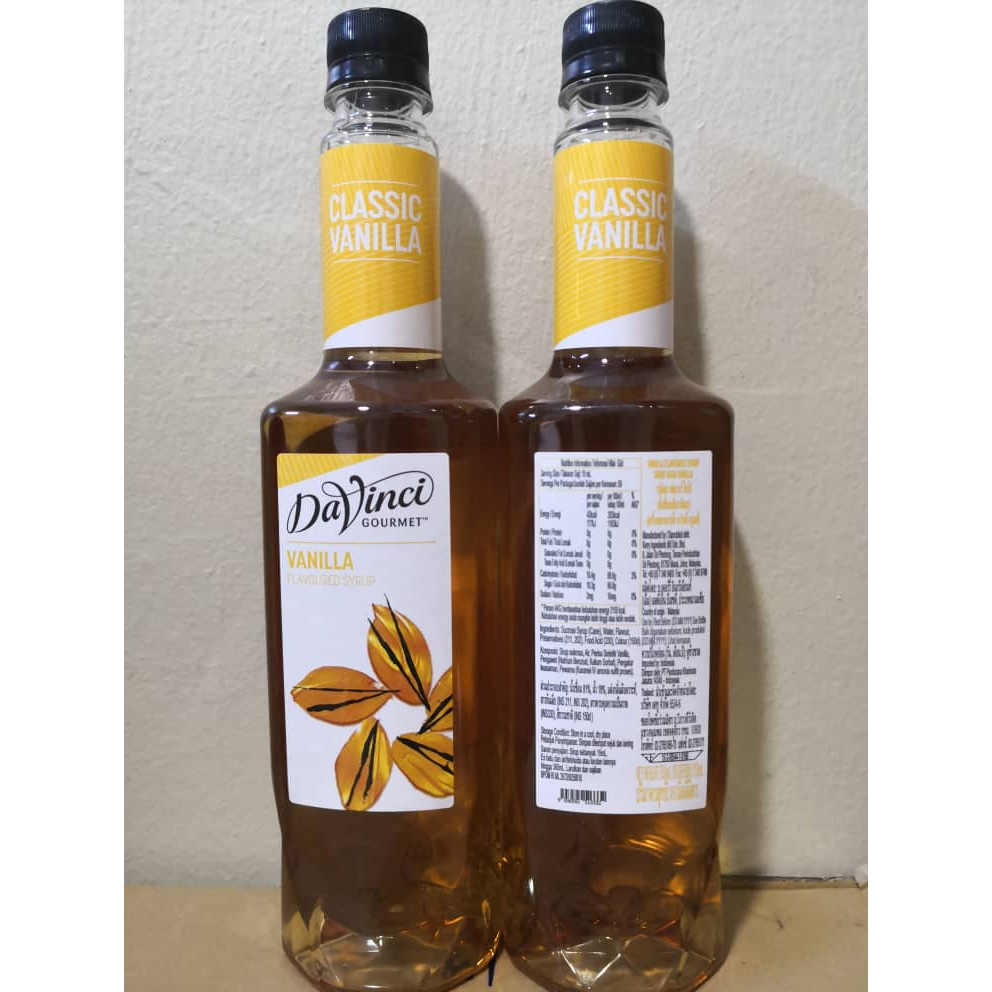 DaVinci Gourmet Vanilla Syrup (750ml) EXP 07/10/2025 | Shopee Malaysia