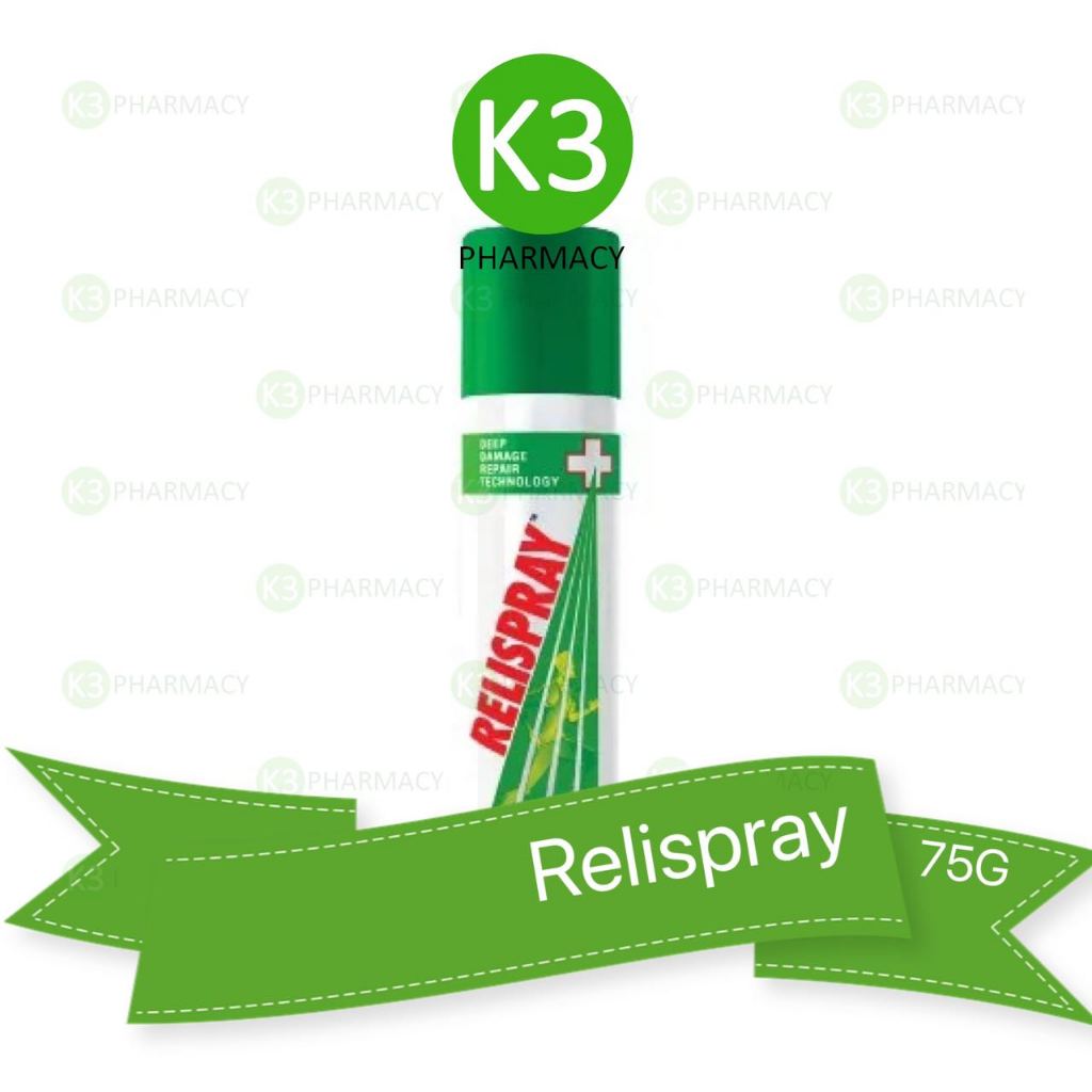 Relispray Pain Relieve Spray (75G) | Shopee Malaysia