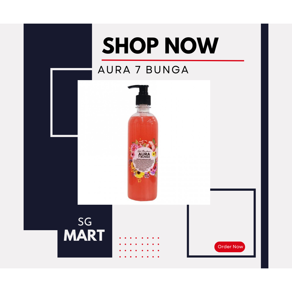 GEL MANDIAN AURA 7 BUNGA 500ML(READY STOCK) | Shopee Malaysia
