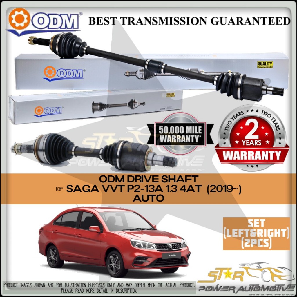 PROTON SAGA VVT P2-13A 1.3 4AT (AUTO) (2019~) ODM (CYCAR) DRIVE SHAFT ...