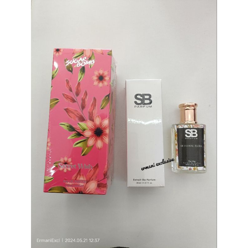 SB floral flora 30ml edp ( formerly known as secret wish ) Sugarbomb ...