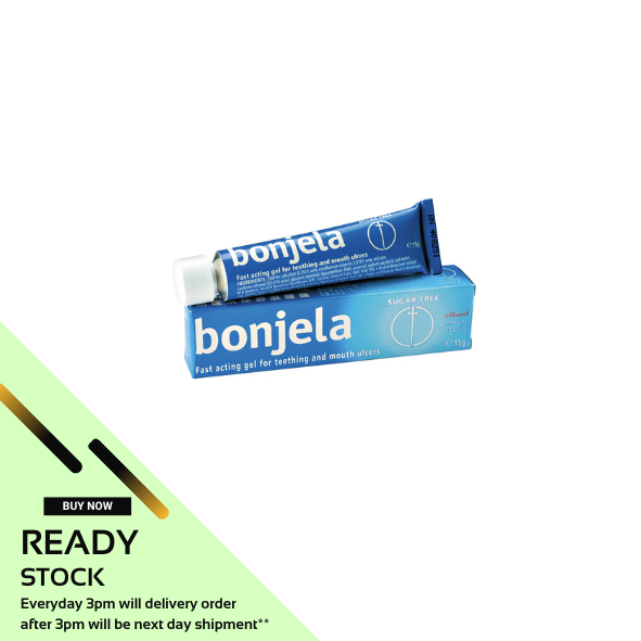 BONJELA FAST ACTING GEL FOR TEETHING AND MOUTH ULCERS 15G | Shopee Malaysia