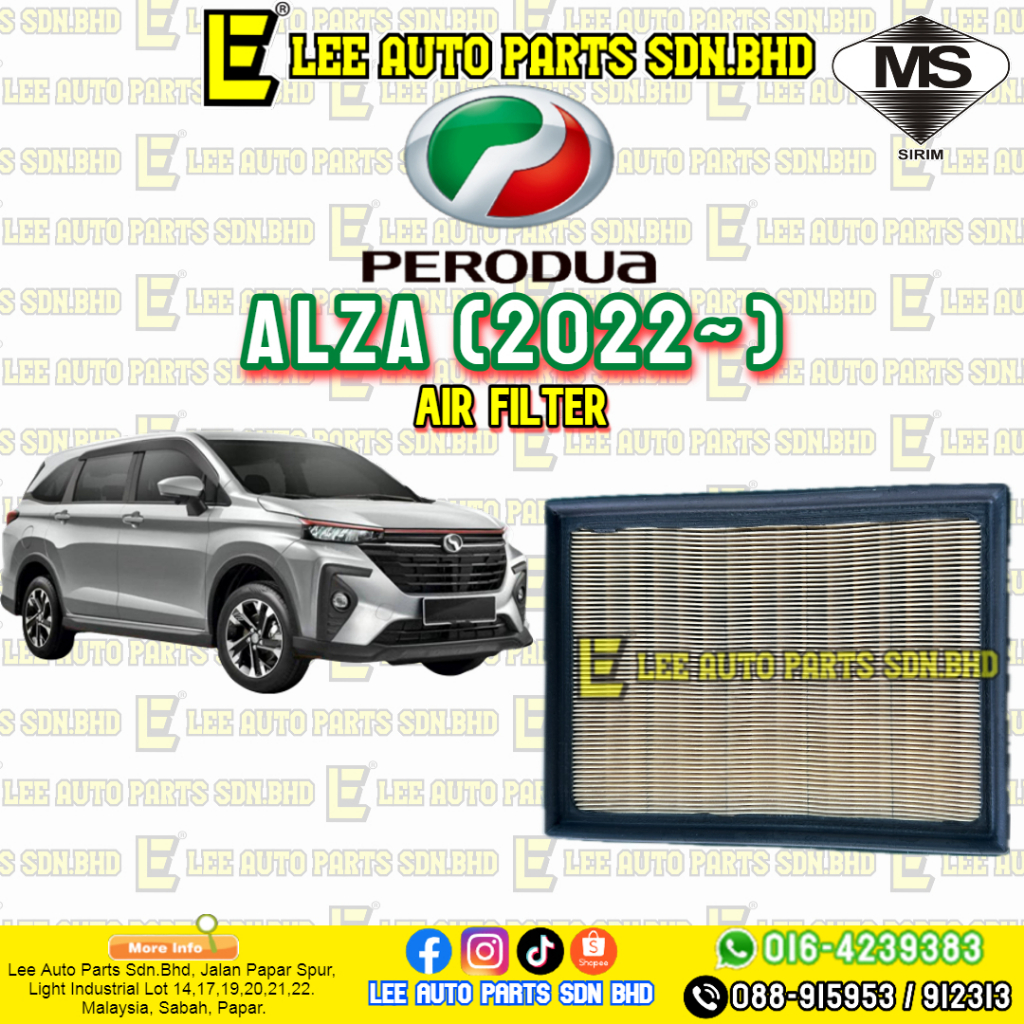 PERODUA ALZA (2022~) AIR FILTER | Shopee Malaysia