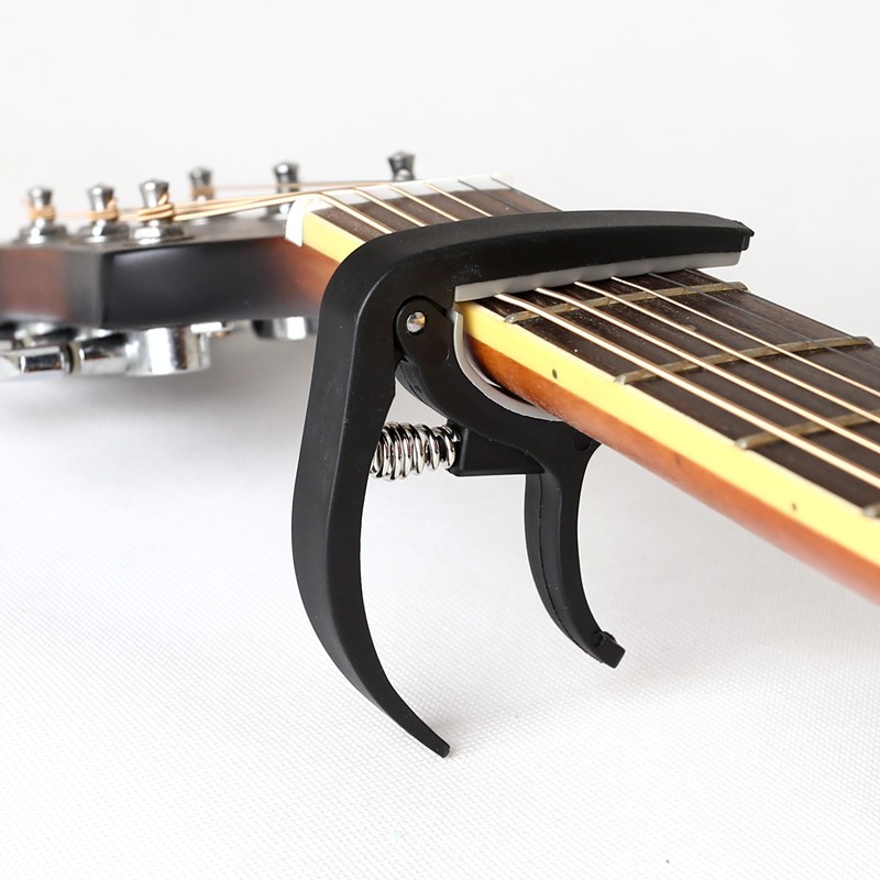 【2in1】Acoustic guitar capo Quick Change Clamp Strong and more stable ...