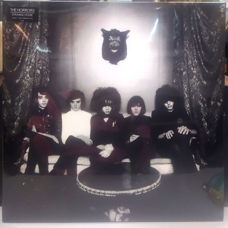 LP The Horrors - Strange House VINYL RECORD REKOD PIRING HITAM 33 RPM ...