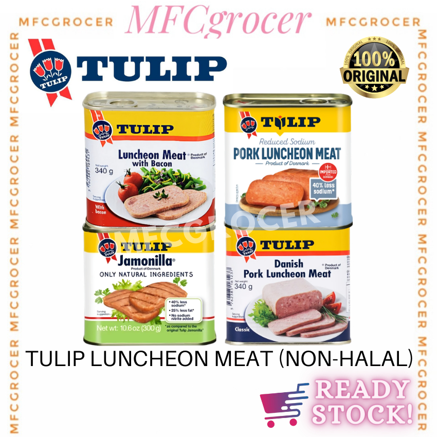 TULIP Danish Pork Luncheon Meat | Jamoilla | 40% Less Sodium | Bacon ...