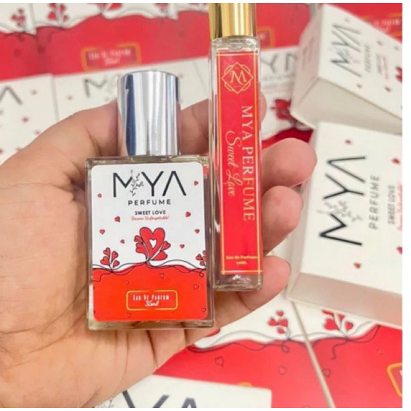 𝗢𝗥𝗜𝗚𝗜𝗡𝗔𝗟💯PERFUME SWEET LOVE LIKE CHERRY BY MYA PERFUME | Shopee Malaysia